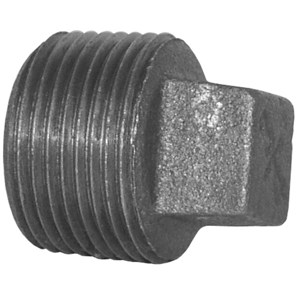 Galvanized Square Head Plugs | Galvanized Pipe & Fittings